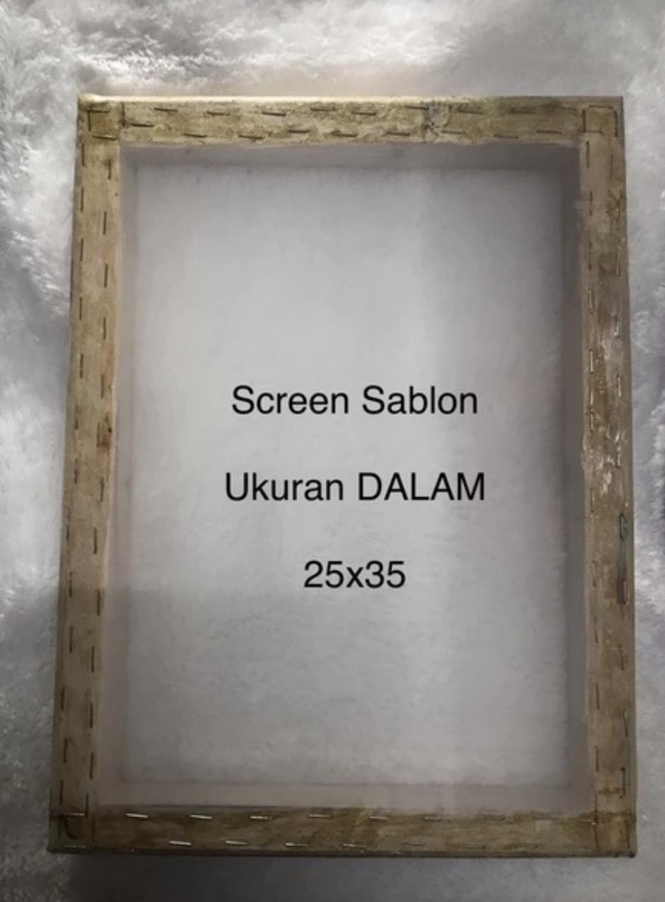 Screen Sablon 25x35 (T48 , T54 , T61 , T77 , T90 , T120 , T150 , T165 ...