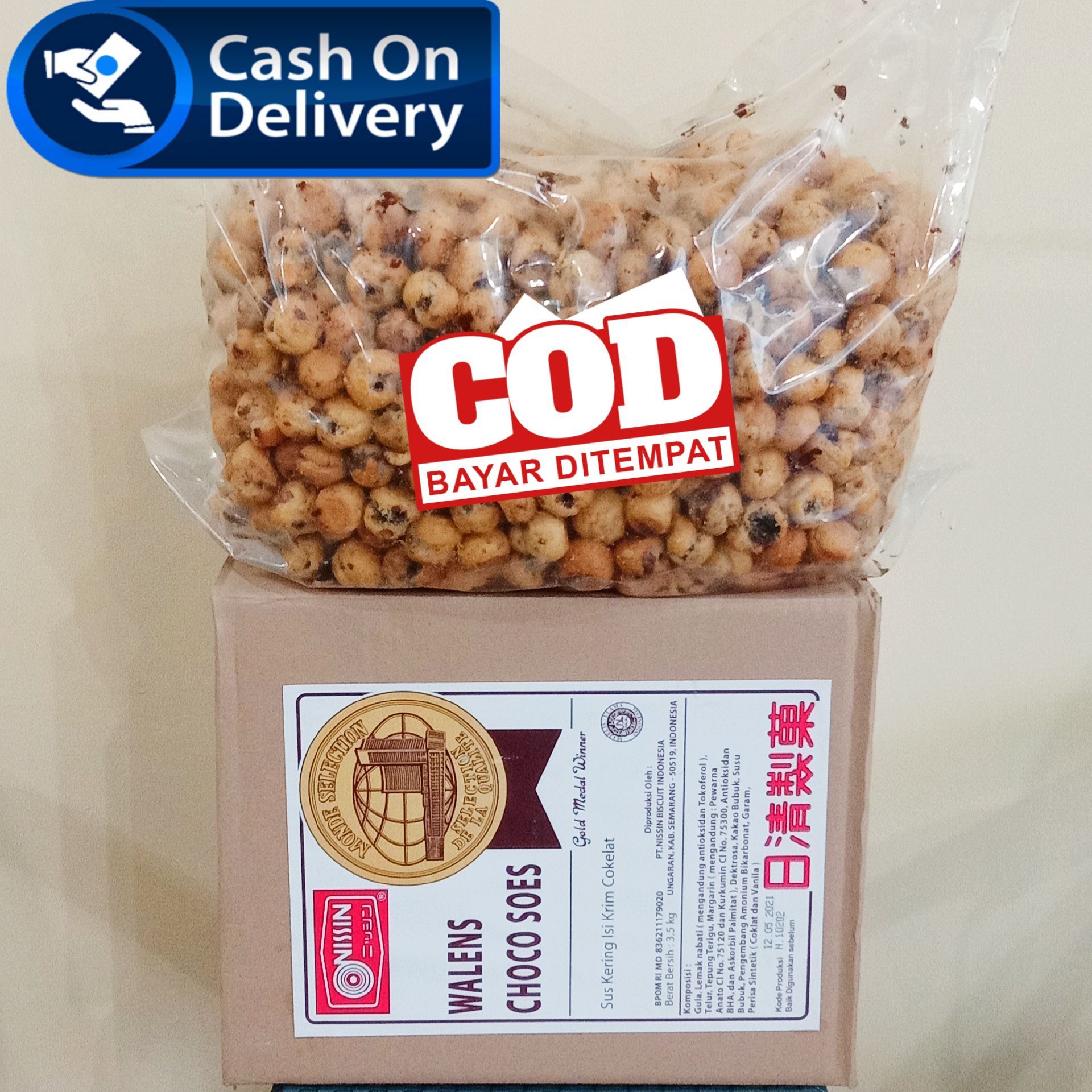 WALENS CHOCO SOES NISSIN / sus coklat nissin 3,5kg | Lazada Indonesia