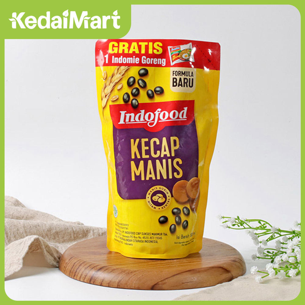 Indofood Kecap Manis Pouch 580 ml / 520 ml | Lazada Indonesia