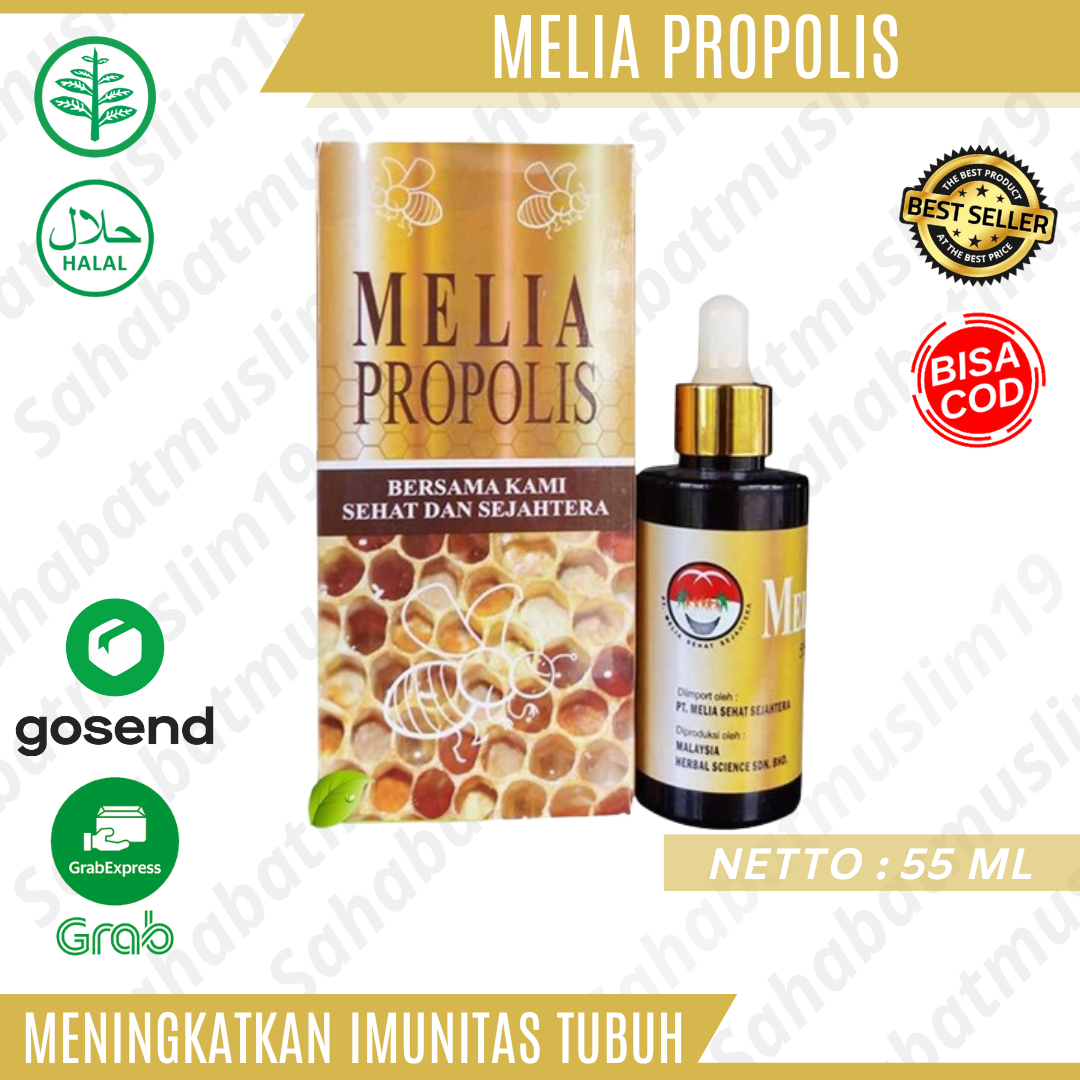 Melia Propolis 55 ML 100 % Original Sehat Sejahtera Asli | Lazada Indonesia