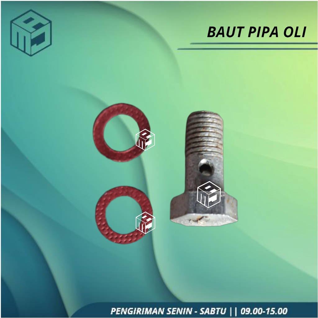 Sealing With Hollow Screw / Baut Pipa oli Chainsaw 070 | Lazada Indonesia