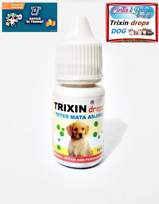Trixin Dog Obat Tetes Mata Hidung Anjing Infeksi Iritasi Dan Radang ...