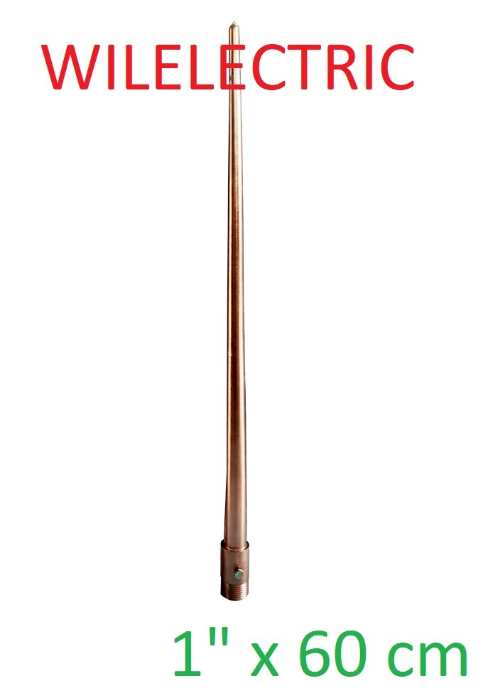 Splitzen tembaga / tombak anti petir / split 1” inch x 60 cm | Lazada ...