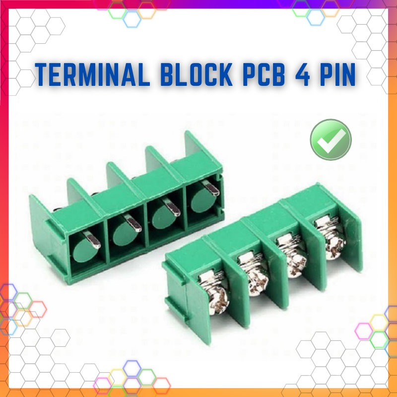 Terminal Block PCB KF-8500-4P 4Pin 8.5mm Pitch Connector Screw 4 Pin ...