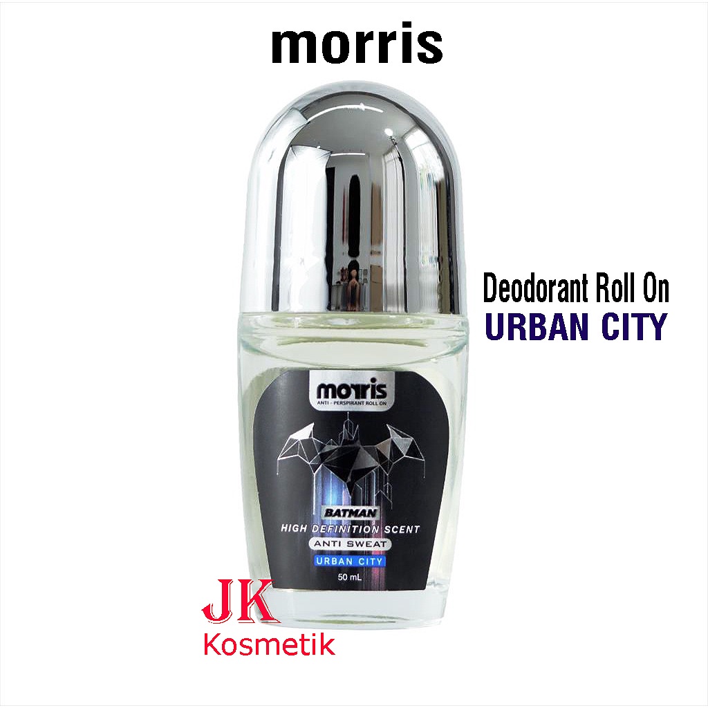 Morris Roll On Deodorant Urban City - 50 ml | Lazada Indonesia