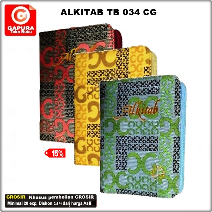 ALKITAB TB 034 MOTIF CG | Lazada Indonesia