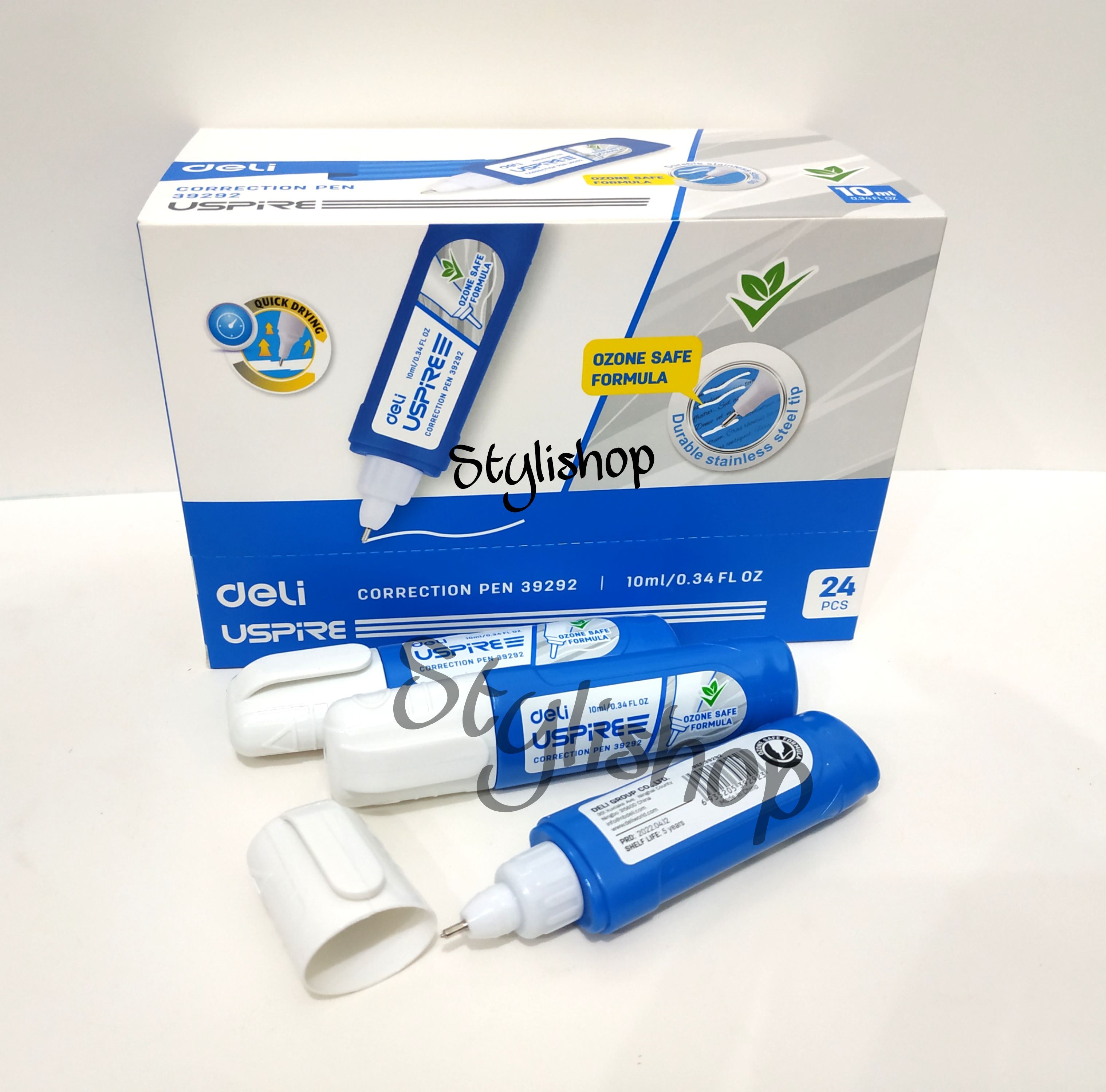 Tipex Cair Deli 39292, Correction Pen 10 mL, Tipe X Ujung Besi ...