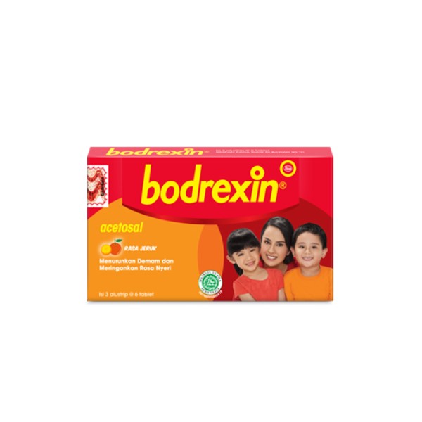 Bodrexin Demam Sirup / 56 mL & Bodrexin Demam Tablet Hisap Box / 3 ...