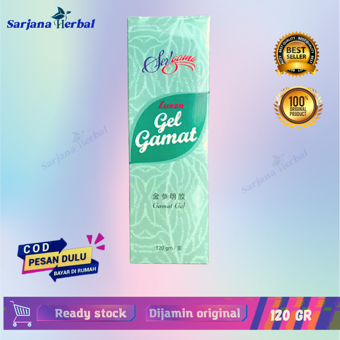 luxor gel gamat 120 gr | Lazada Indonesia
