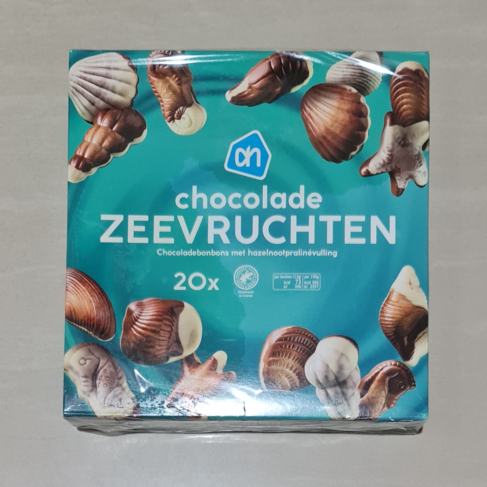 AH Albert Heijn Chocolade Zeevruchten / Chocolate Seafood 250 Gram ...