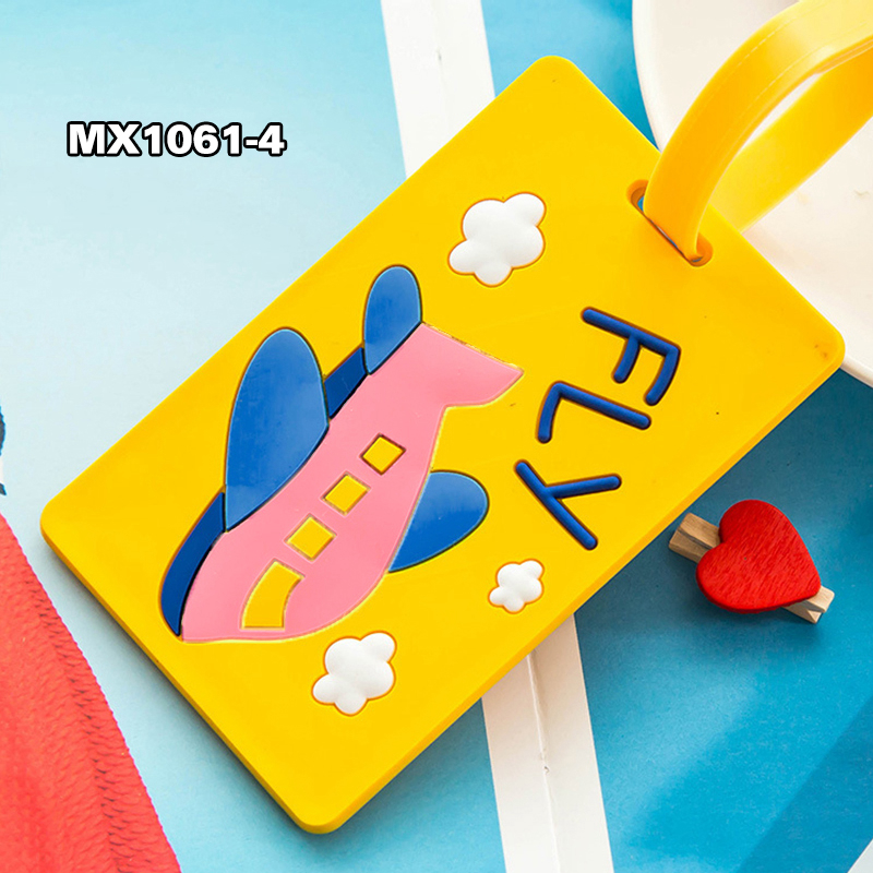 Gantungan Tas Travel Tag Label Lugagge Koper Name ID Card Motif Kartun ...