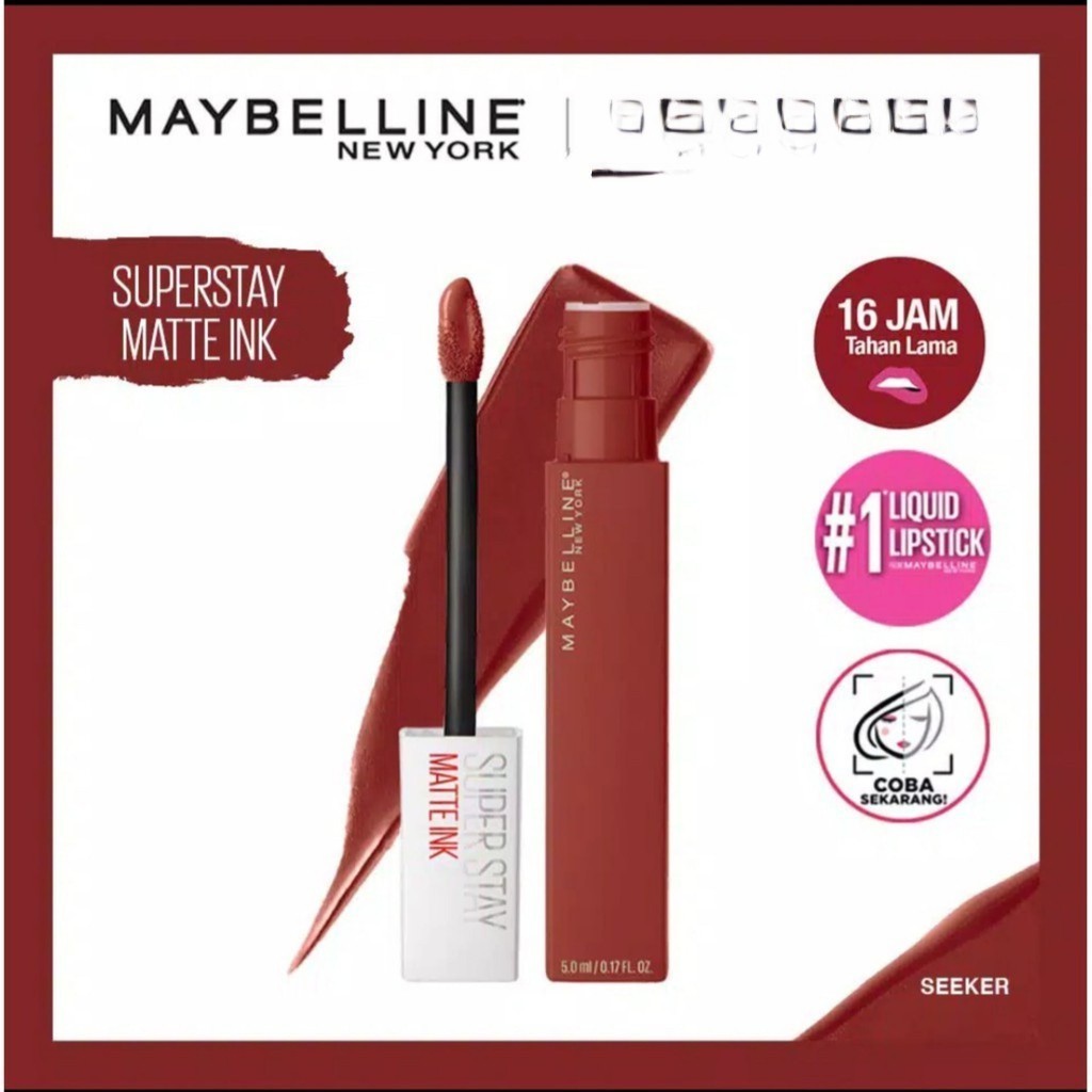 Maybelline Lipstik Superstay Matte Ink / lip cream/Lip Cream Tahan Lama | Lazada Indonesia