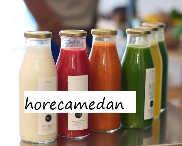 Botol Kaca Jus 200ml 300ml / Botol ASI / Botol Kaca Tutup Stainless ...