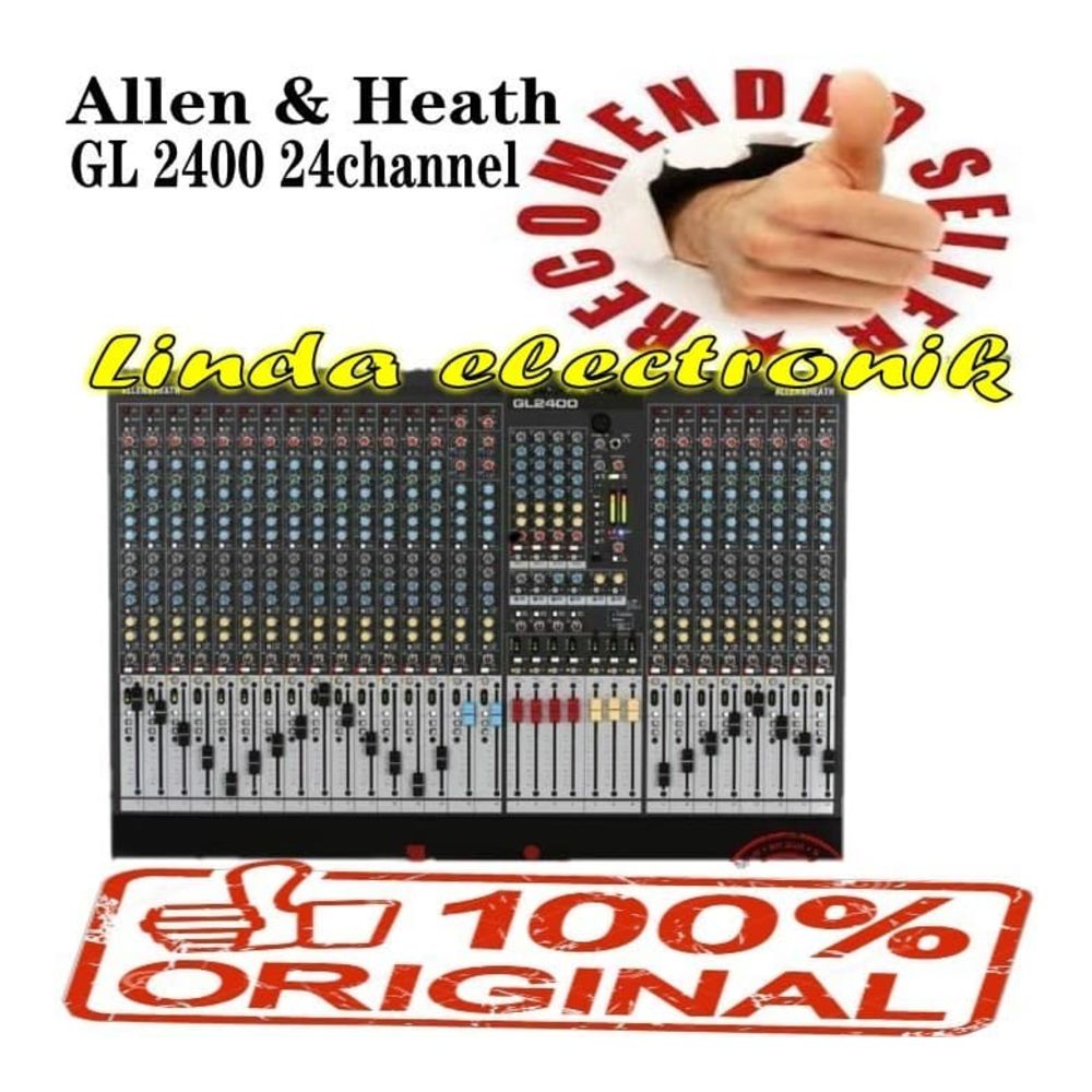 Mixer Allen&Heath GL 2400 24Channel Original allen heath gl2400 ...