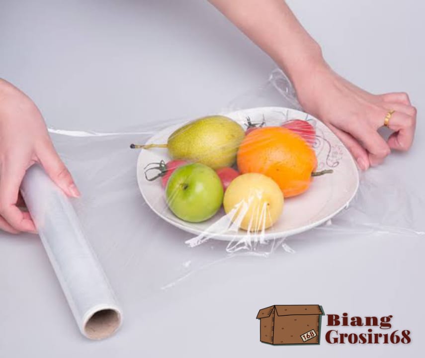 Plastik Wrapping makanan Plastik bening wrap 30m makanan | Lazada Indonesia