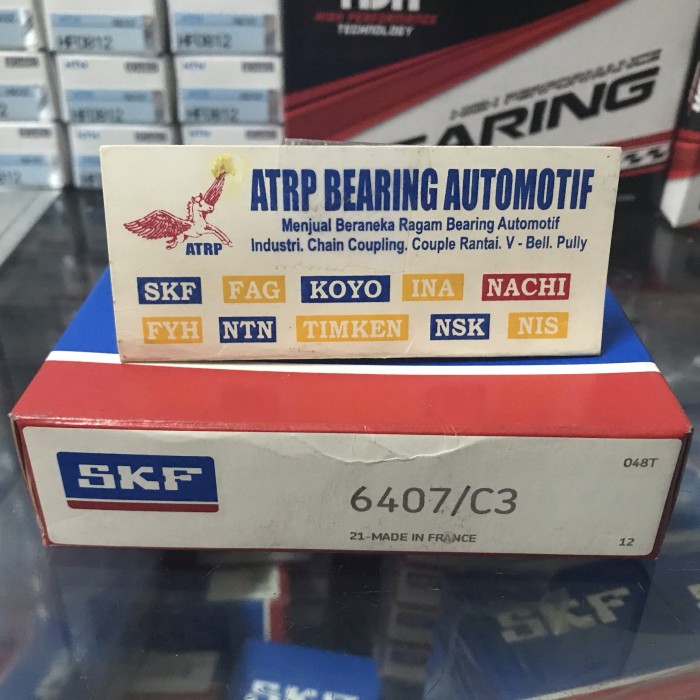 BALL BEARING 6407/C3 SKF 6407 C3 SKF ORIGINAL | Lazada Indonesia
