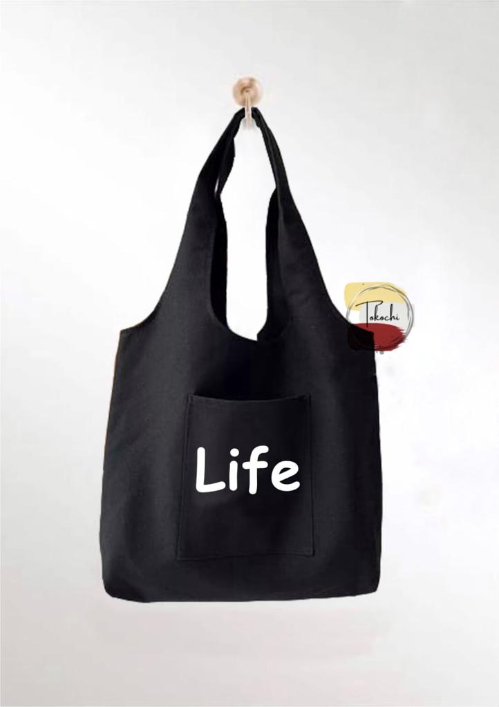 TOKOCHI - BISA COD - TOTEBAG AESTHETIC KOREA - TOTEBAG KANVAS - TOTEBAG ...