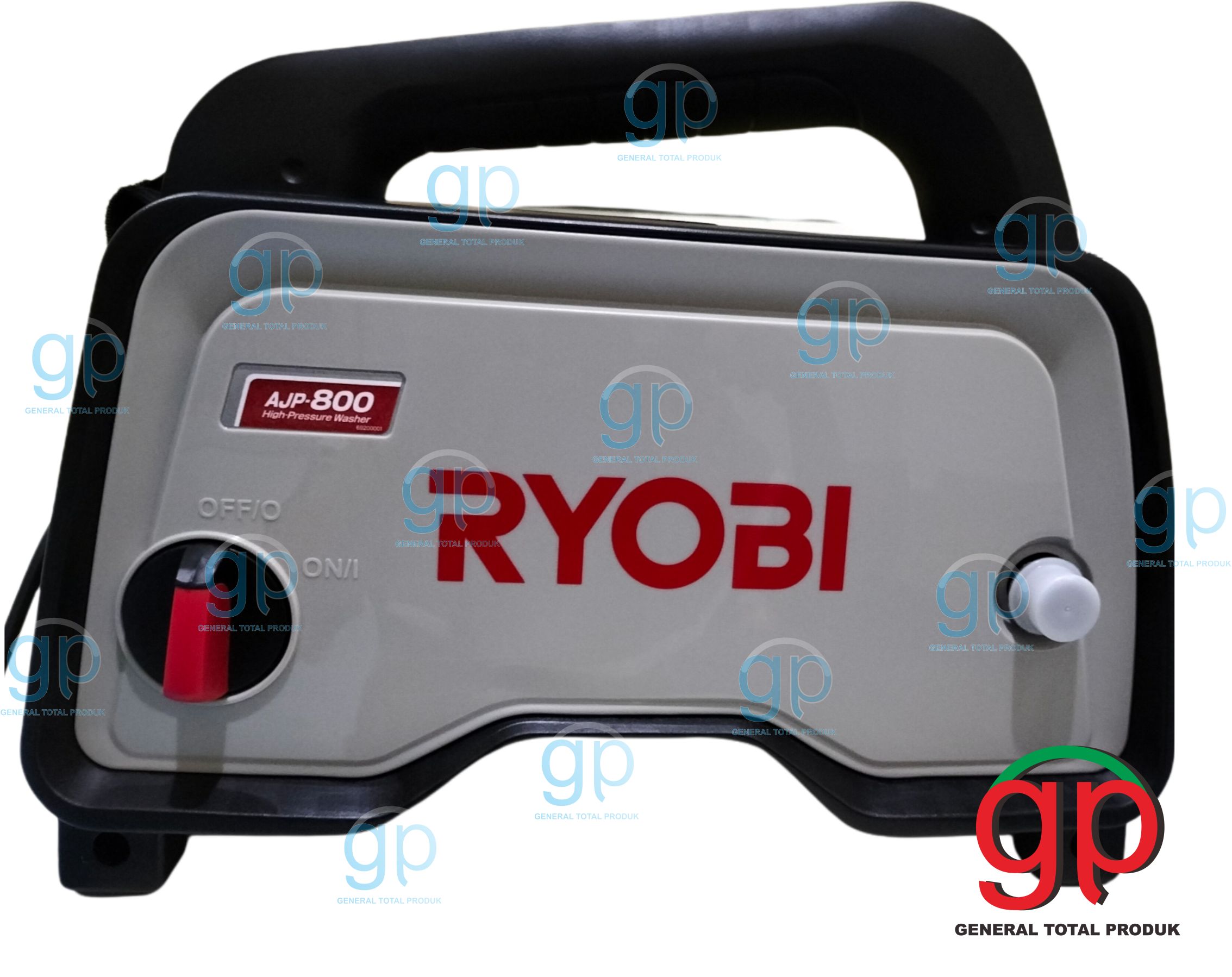 RYOBI AJP-800 MESIN CUCI MOBIL AJP 800 HIGH PRESSURE WASHER | Lazada ...