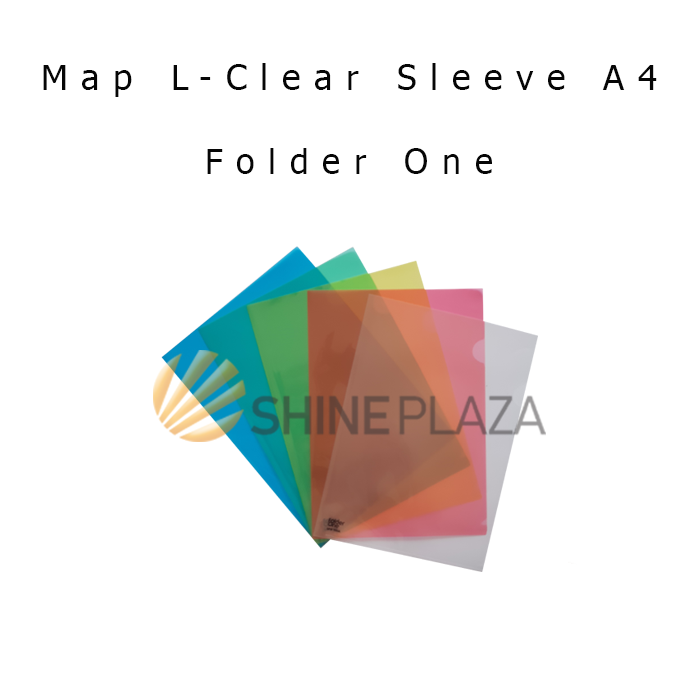 Map L A4 Folder One - Clear Sleeve A4 Folder One | Lazada Indonesia
