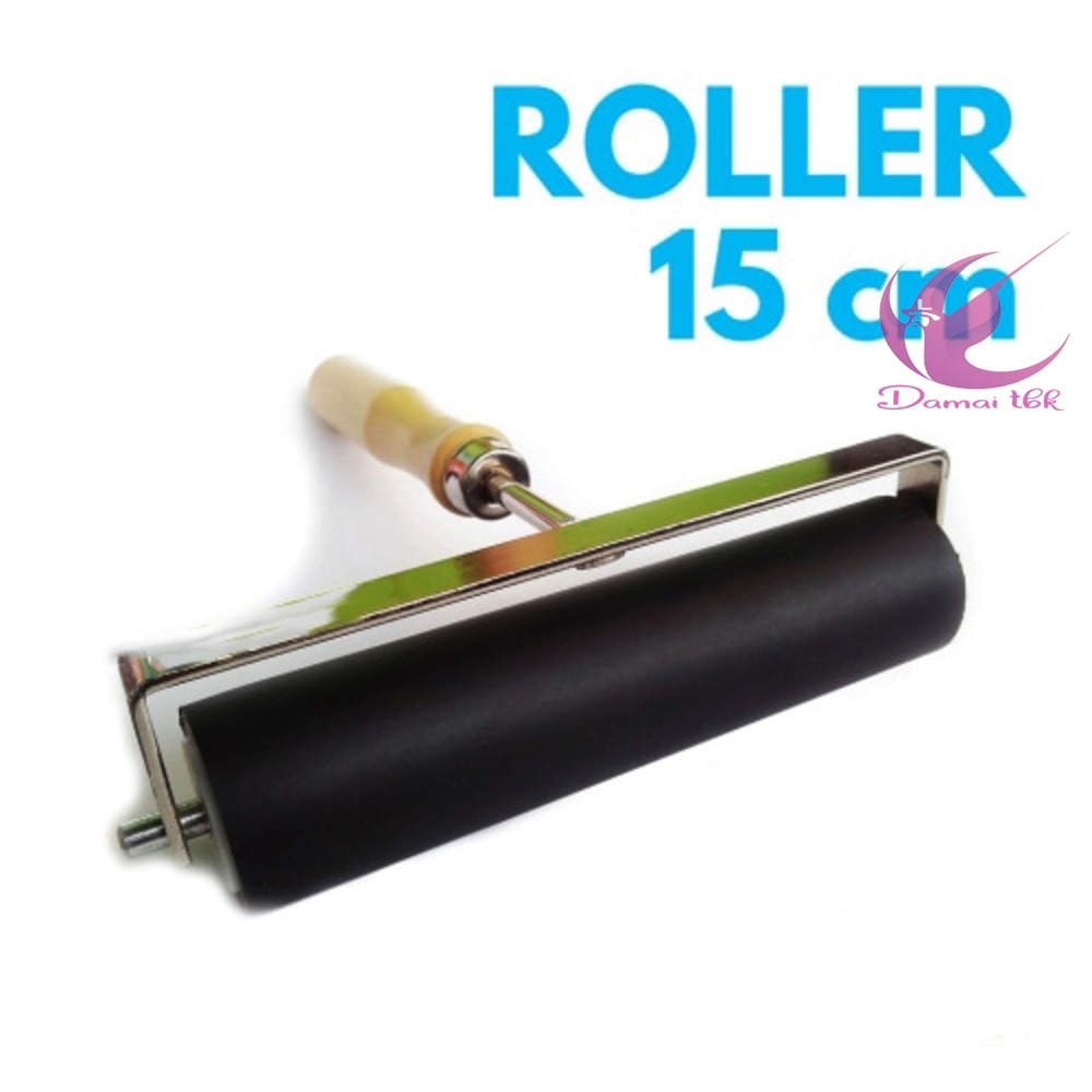 Roll Karet, Brayer, Roll Grafika, Rol Karet, Roll Lino, Size 15 cm ...