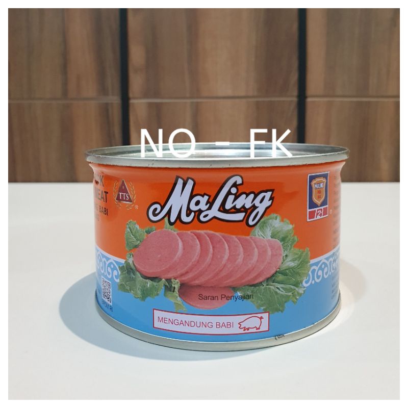 Maling TTS canned pork luncheon meat 397 gr 397gr ukuran besar | Lazada ...