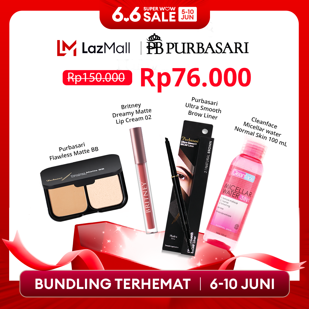 [6.6 Exclusive Sets] Purbasari Makeup Set | Lazada Indonesia