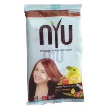Nyu Chreme Hair Color Sachet / Pewarna Rambut / Cat Rambut | Lazada ...