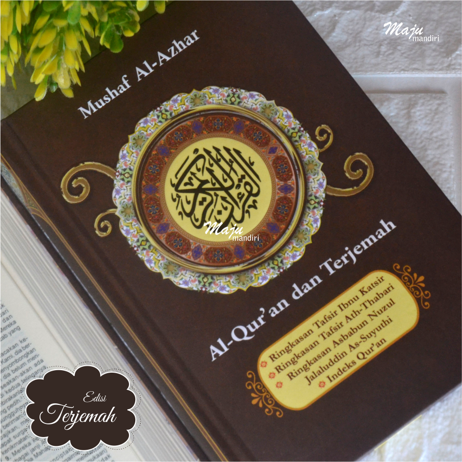 MAJU MANDIRI SUKAMAJU Al Quran Terjemah - Mushaf Al Azhar HC A6 ...
