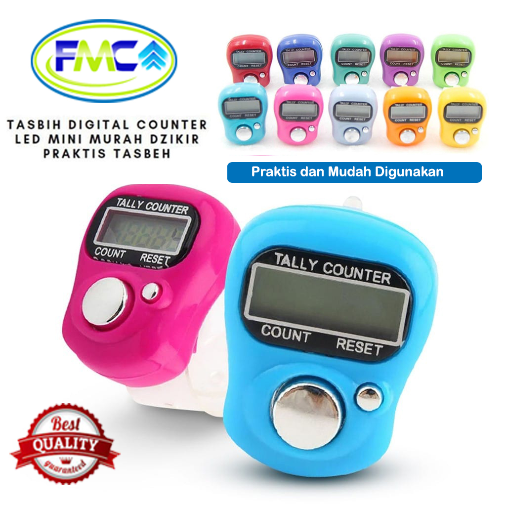 Tasbih Digital Mini Led Alat Hitung Tasbeh Digital Led Tally Tasbeh Counter Elektronik