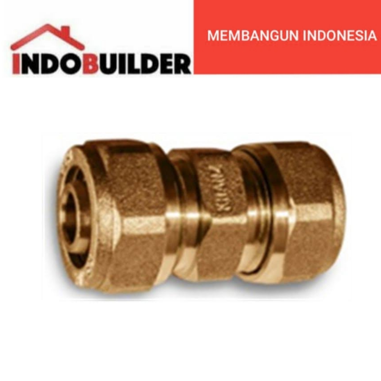 KRANZ SOK AIR PANAS PIPA PEX 20 MM X 20 MM / SOCKET PEX KUNINGAN ...