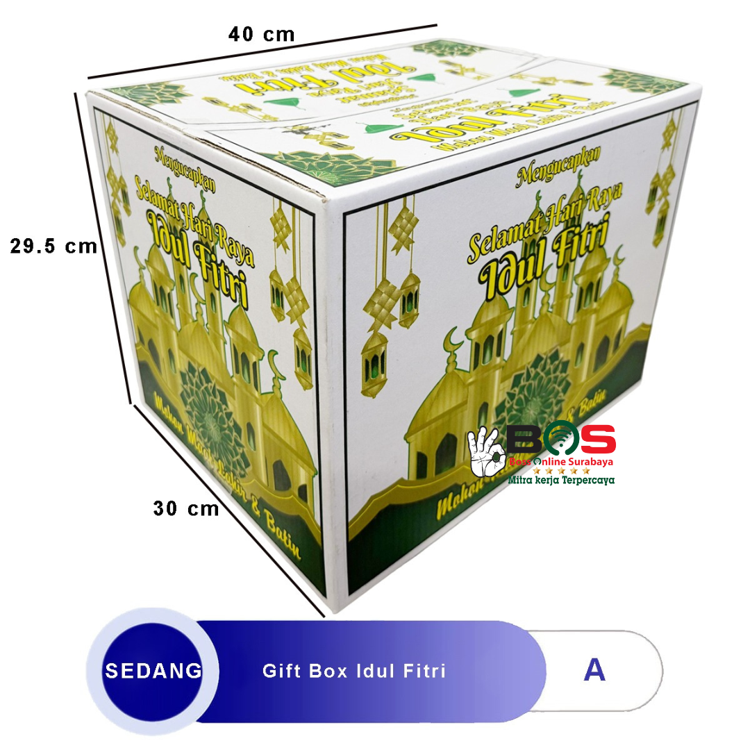 Kardus Parcel Lebaran Gift Box Lebaran Ukuran Besar | Lazada Indonesia