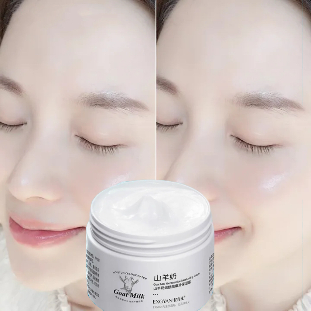 Goat Milk Cream And Moisturizer Cream Anti-Aging Pelembab Wajah ...