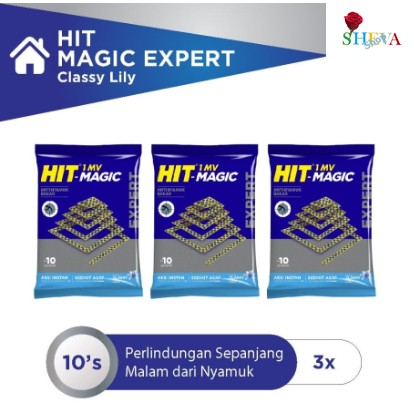Hit Expert Piramida - Obat Nyamuk Bakar Classic / Floral - Merah ...