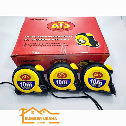BMS - ATS METERAN 10 METER / 10M MEASURING TAPE AUTO STOP | Lazada ...