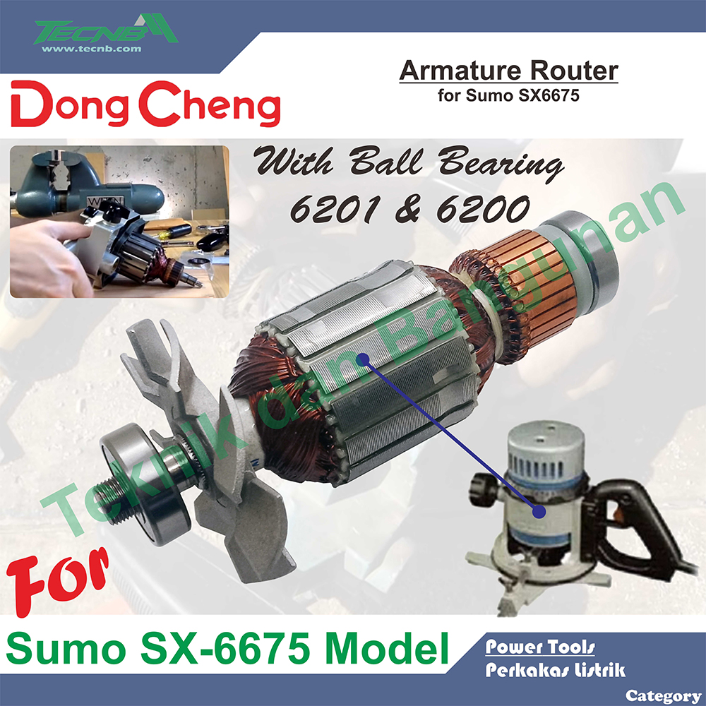 Armature / Angker Router Sumo SX-6675 Dongcheng | Lazada Indonesia