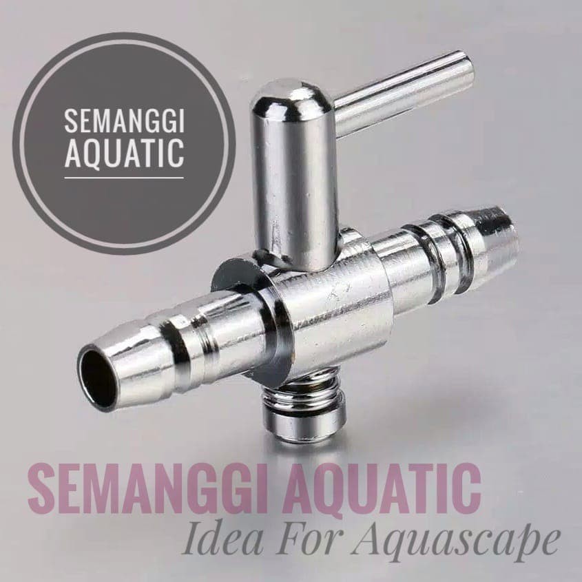 Kran Co2 DIY Stainless Steel / Kran Aerator Aquarium / Kran Aquascape ...