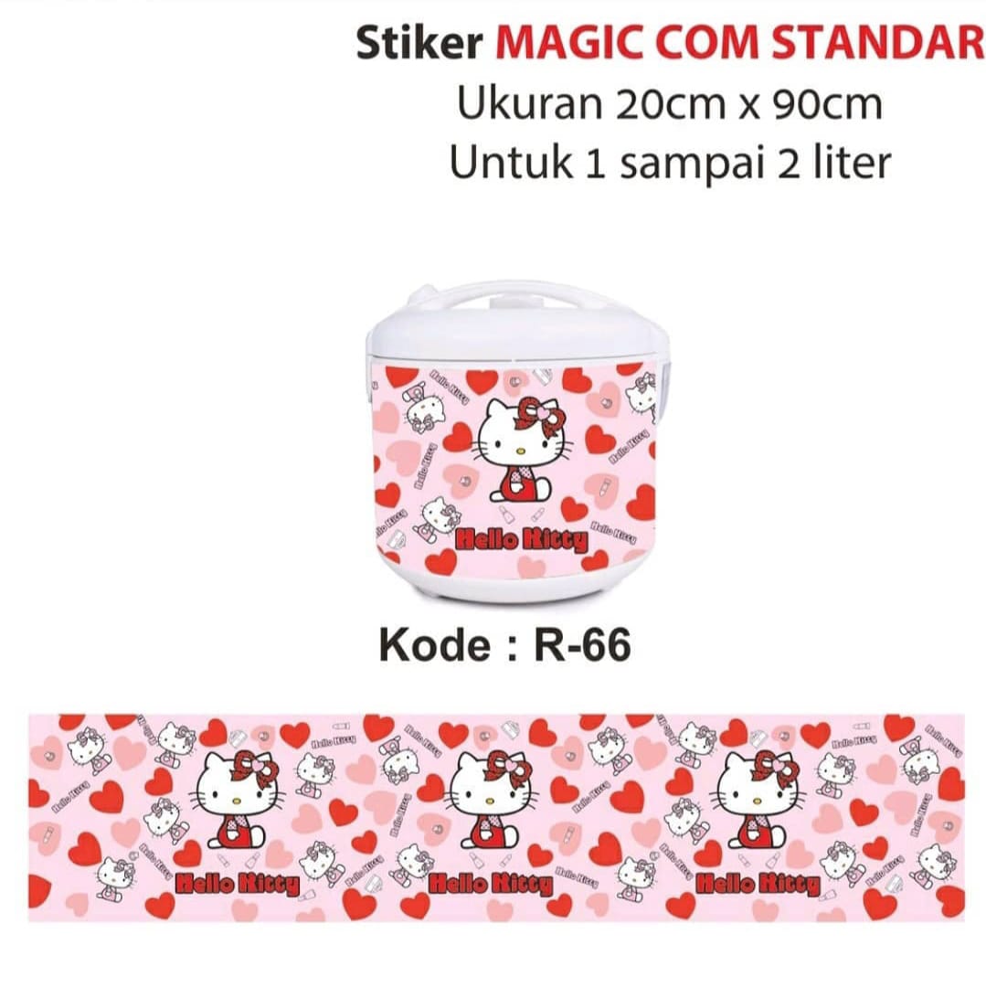 sticker magicom ukuran 90x20cm karakter | Lazada Indonesia