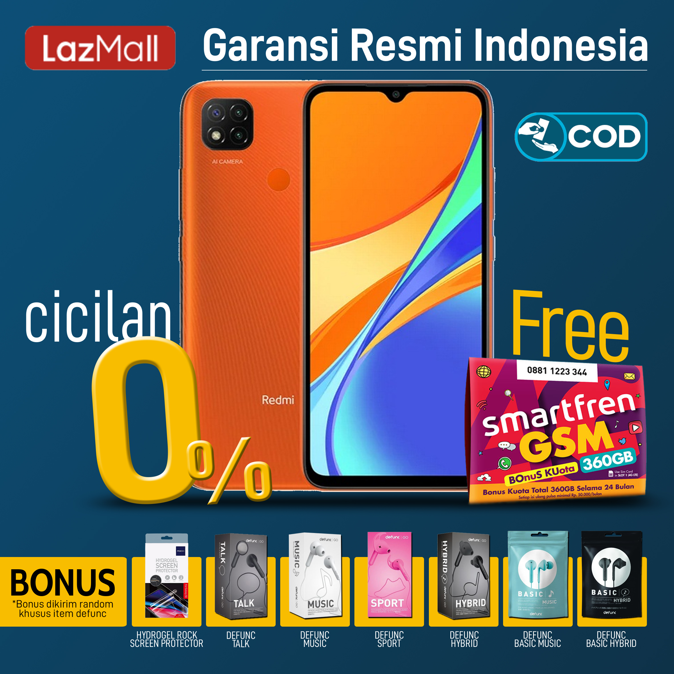Xiaomi Redmi 9C 3GB/ 32GB [Li-Po 5000 mAh, Android 10, MIUI 12, 6.53 ...