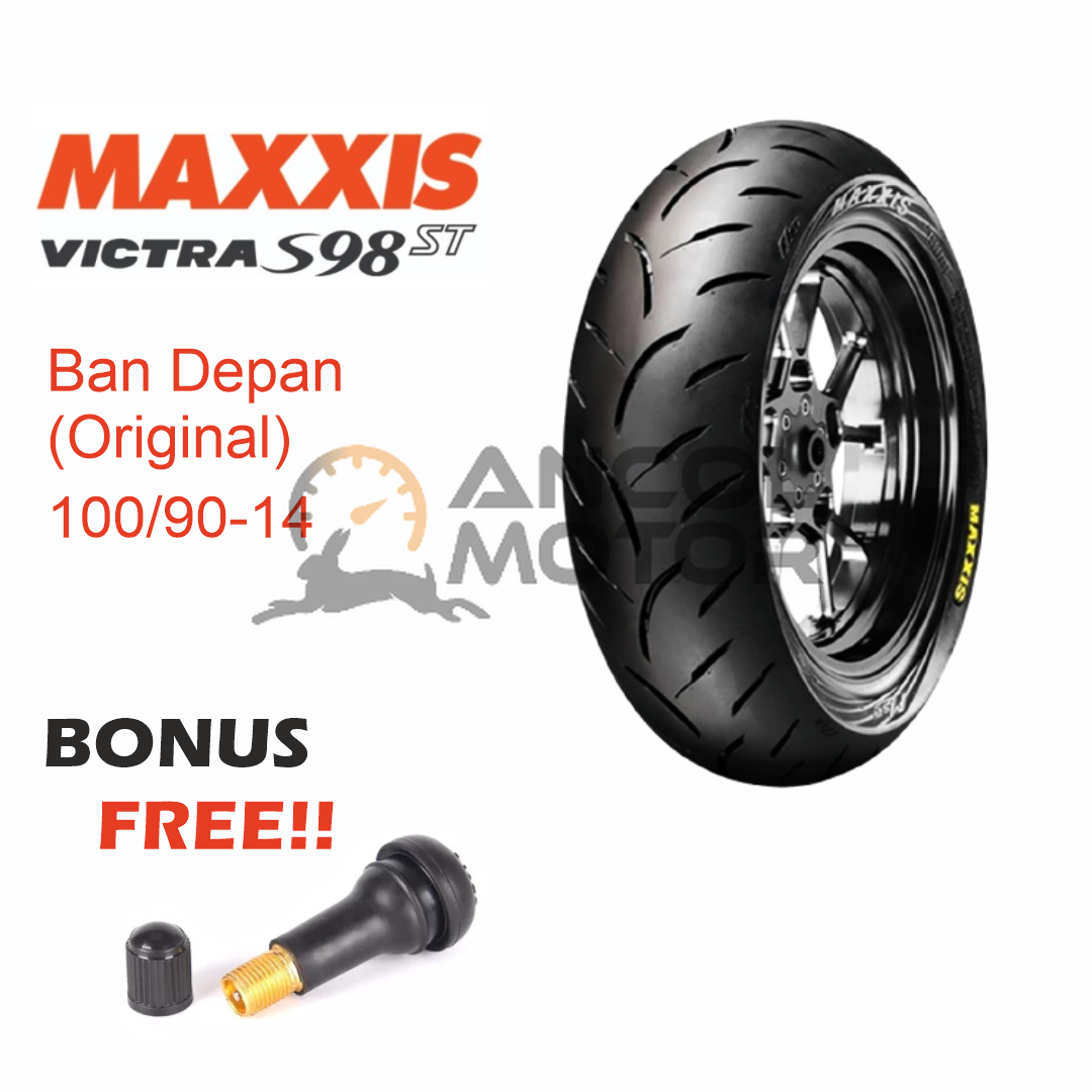 Maxxis Victra PAKET Ban Aerox PCX 110/80 140/70 Ring 14 Tubeless ...