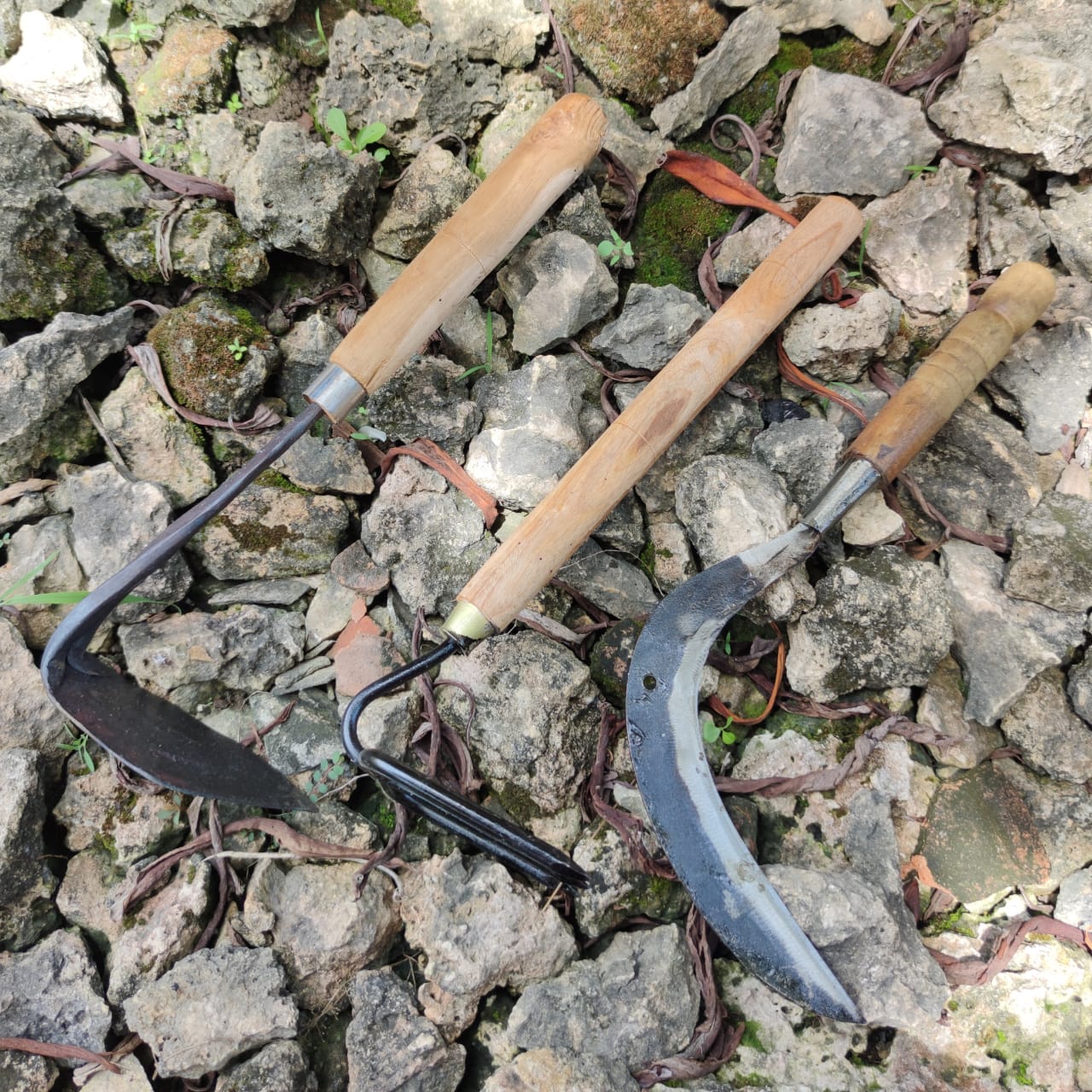 (ISI 3 PCS) Paket Murah Garukan Sampah , Gatul Dan Sabit - Garon Gatol ...