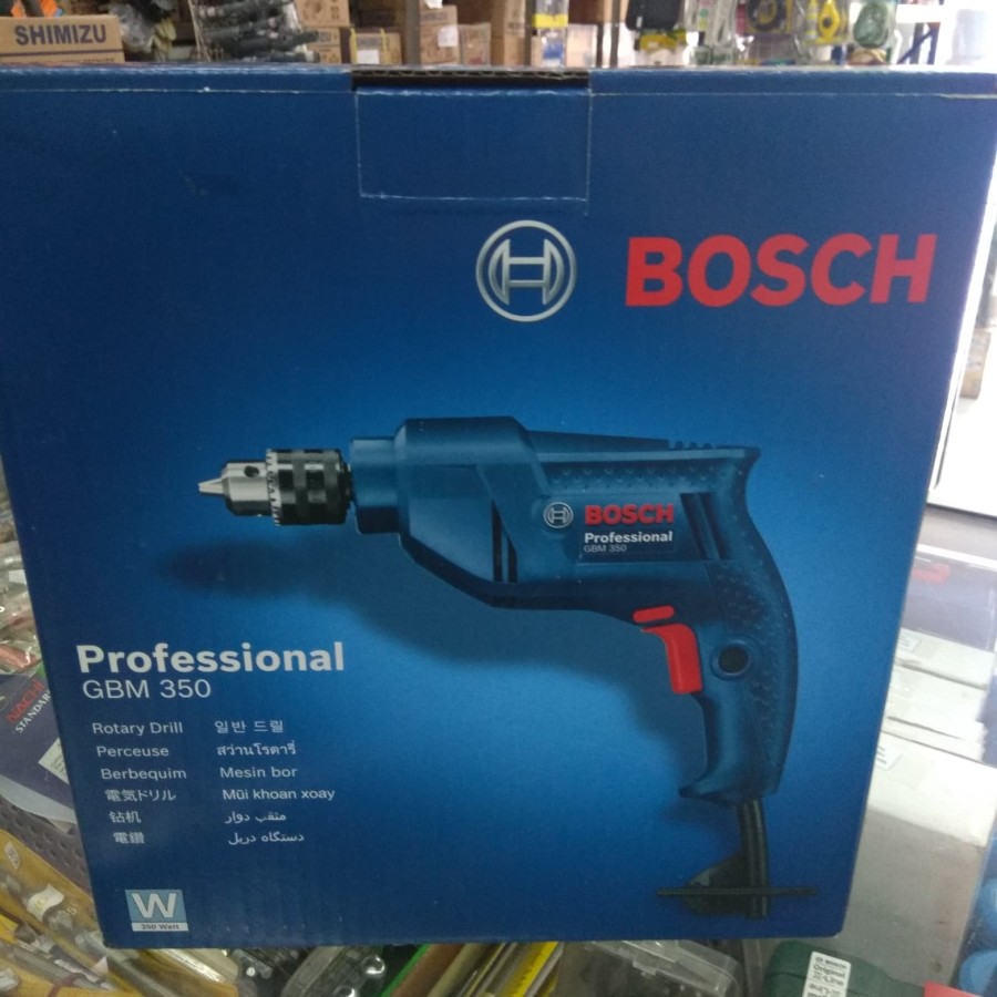Bor bosch GBM 350 / Bor besi, kayu Bosch GBM 350 / Bor bosch 10mm ...