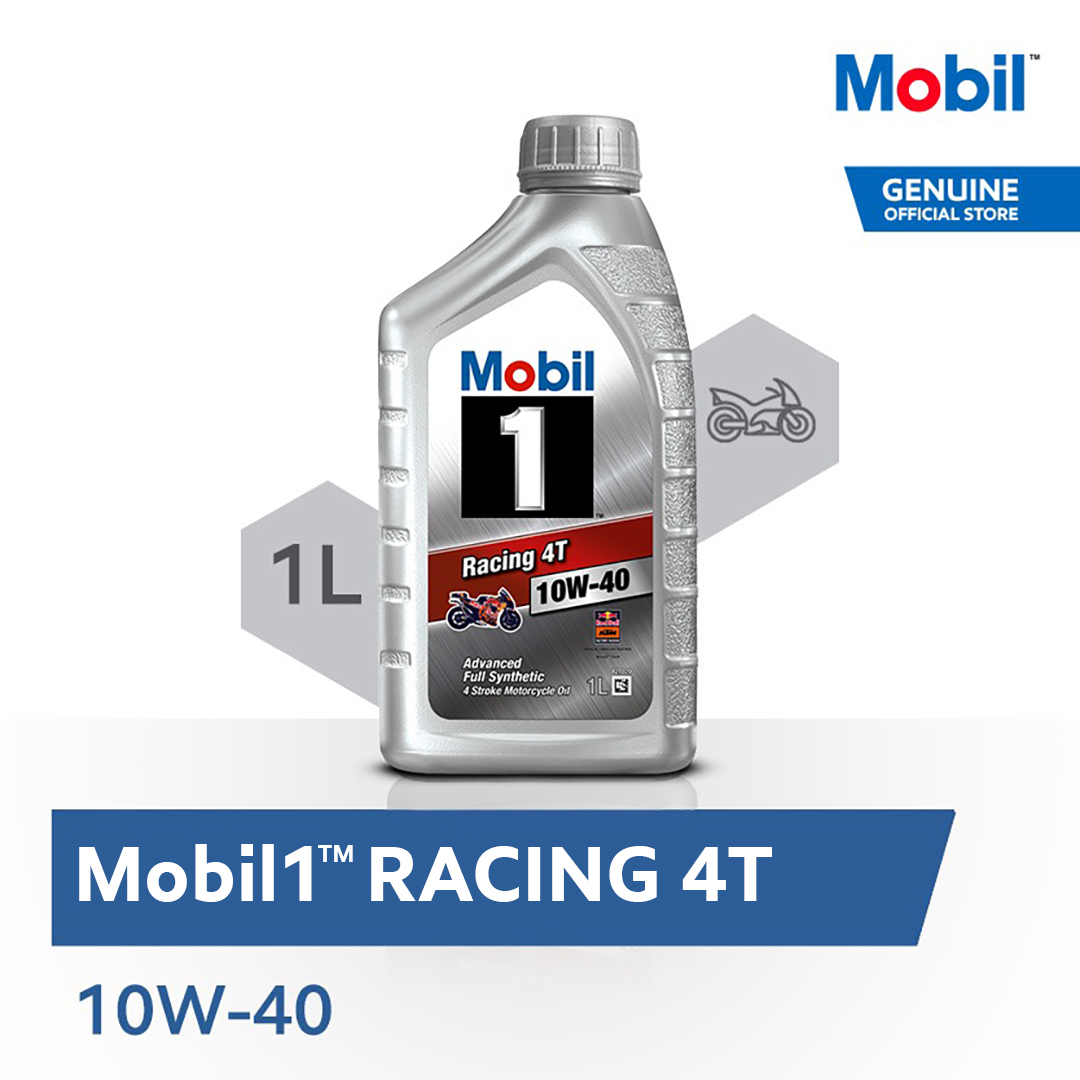 Oli Motor - Mobil 1 Racing 4T™ 10W-40 (1 liter) | Lazada Indonesia