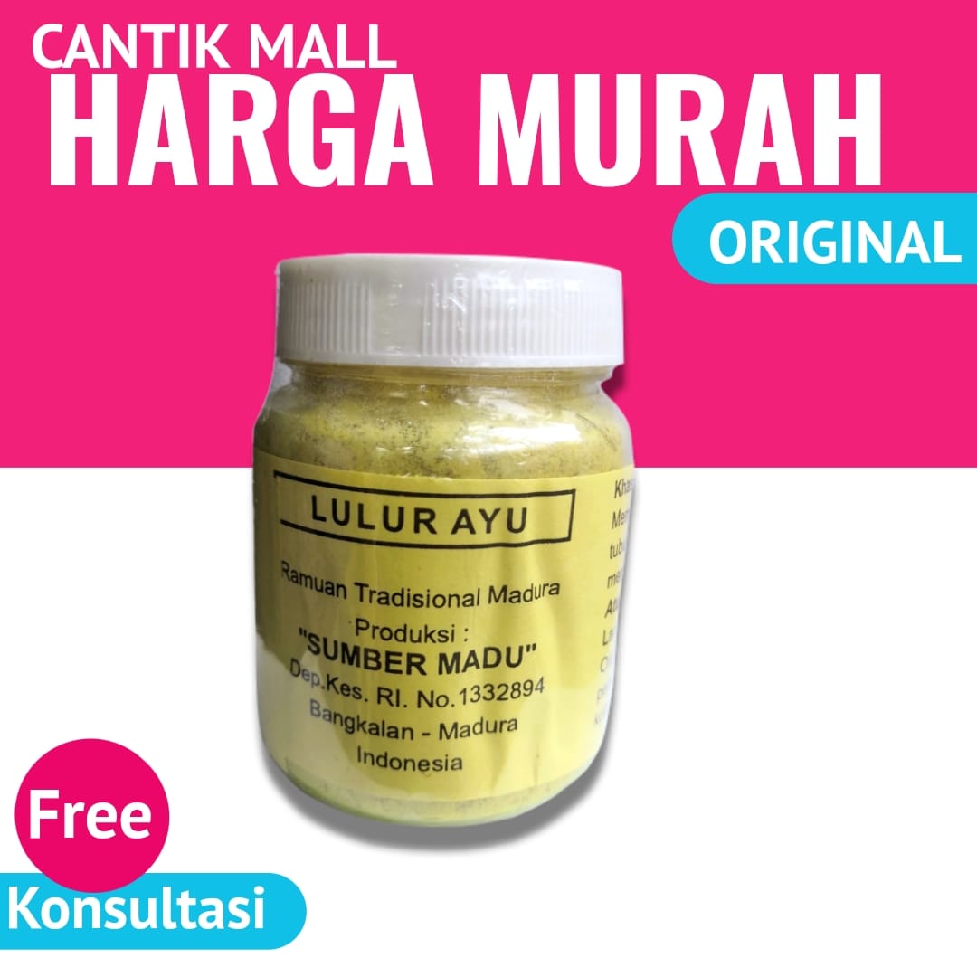 CANTIK-CANTIK MALL- LULUR KUNING AYU KEMANTEN - MEMBUAT KULIT HALUS ...