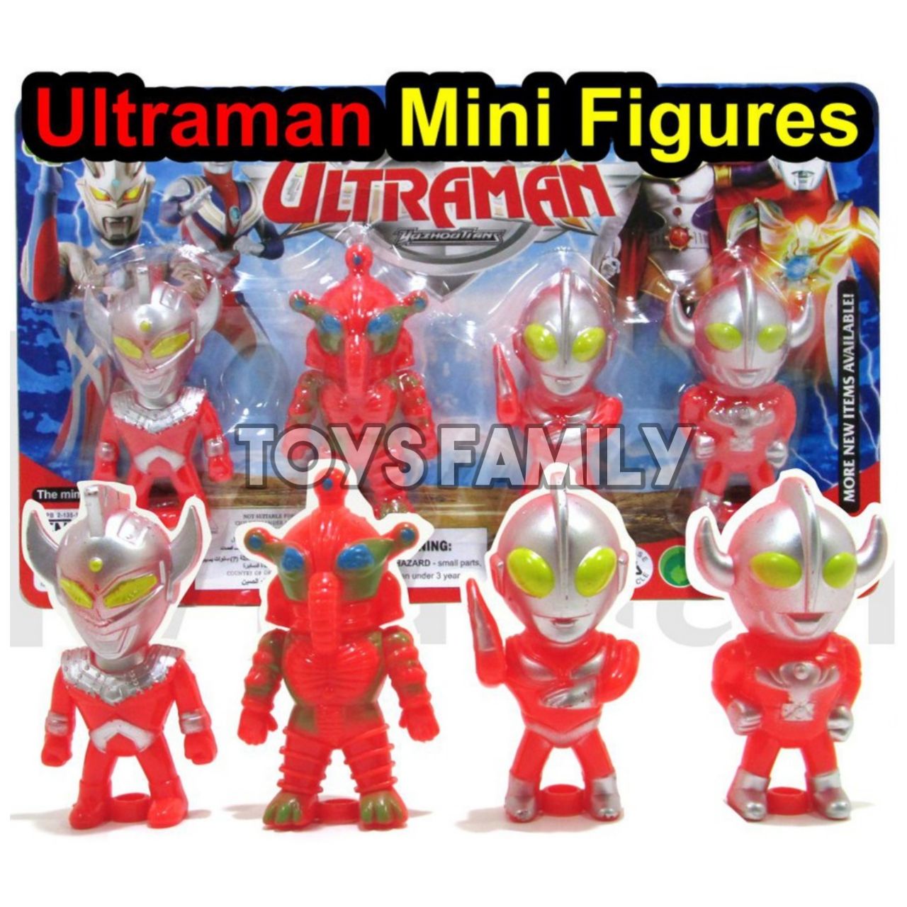Mainan Ultraman Mini isi 4 / Mini Figure Ultraman Bogel | Lazada Indonesia