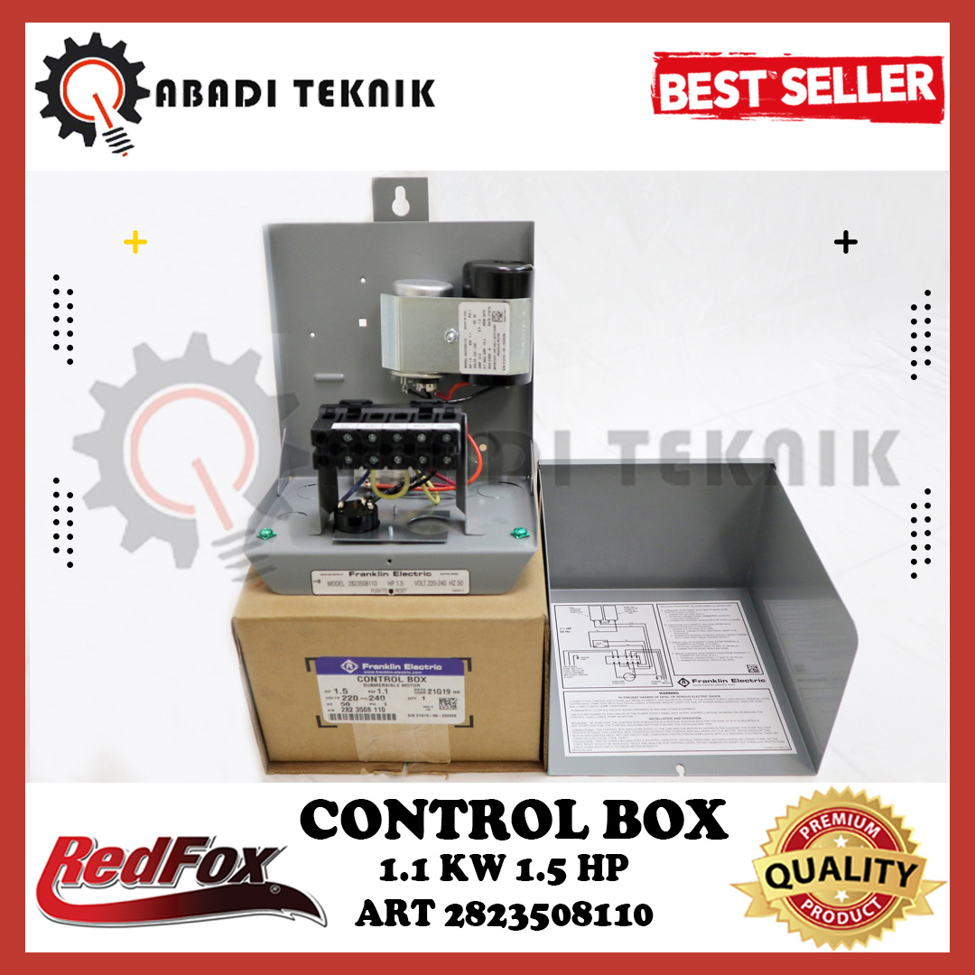 FRANKLIN CONTROL BOX STD 1.1 KW 1.5HP 1 PHASE | Lazada Indonesia