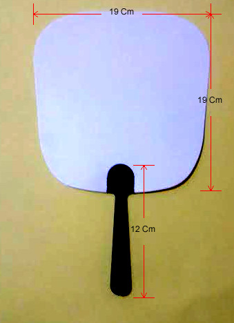 Kipas Plastik PVC Polos Oval 30 Pcs | Lazada Indonesia