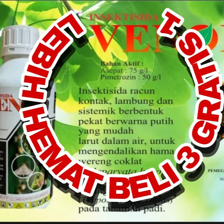 INSEKTISIDA VENOM 1Liter 3+1/B.A ASEPAT/PIMETROZIM/RACUN KONTAK DAN ...