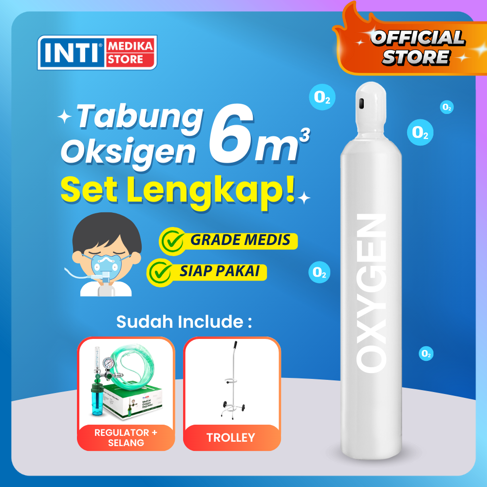 Tabung Oksigen Set 6m3 (+ Trolley + Regulator ) | Tabung Oxygen ... Tabung Oksigen Set 6m3 (+ Trolley + Regulator ) | Tabung Oxygen ...