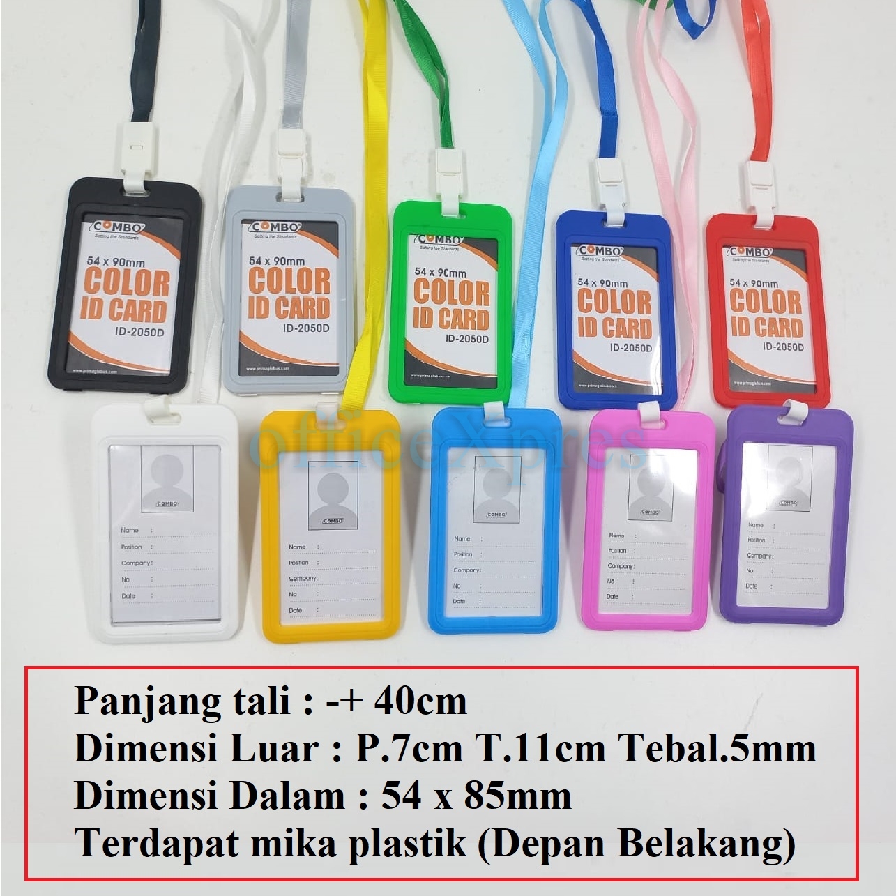 Tali Id Card Set / Tali name Bagde 2040 / Tali Nylon Id Card 2050 ...