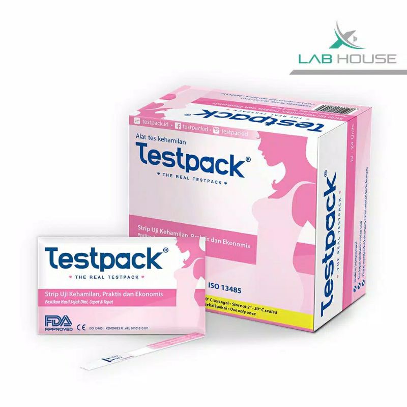 Test pack / testpack / tespek merk TESTPACK / tes hamil / pregnancy ...